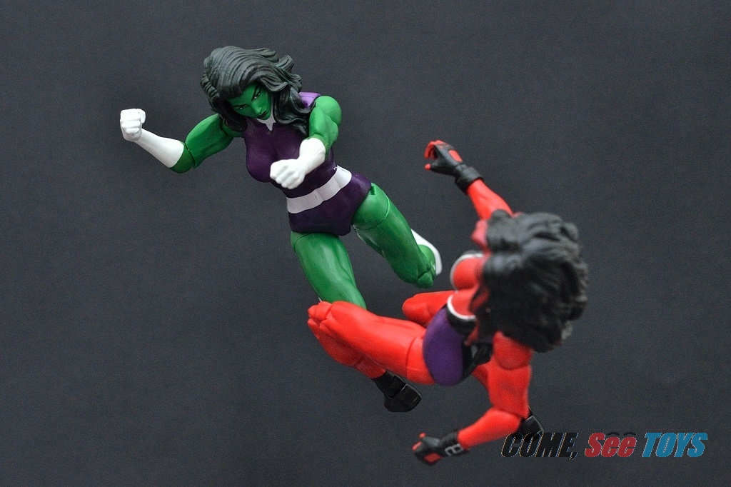 Come, See Toys: Marvel Legends Series A-Force She-Hulk & Singularity
