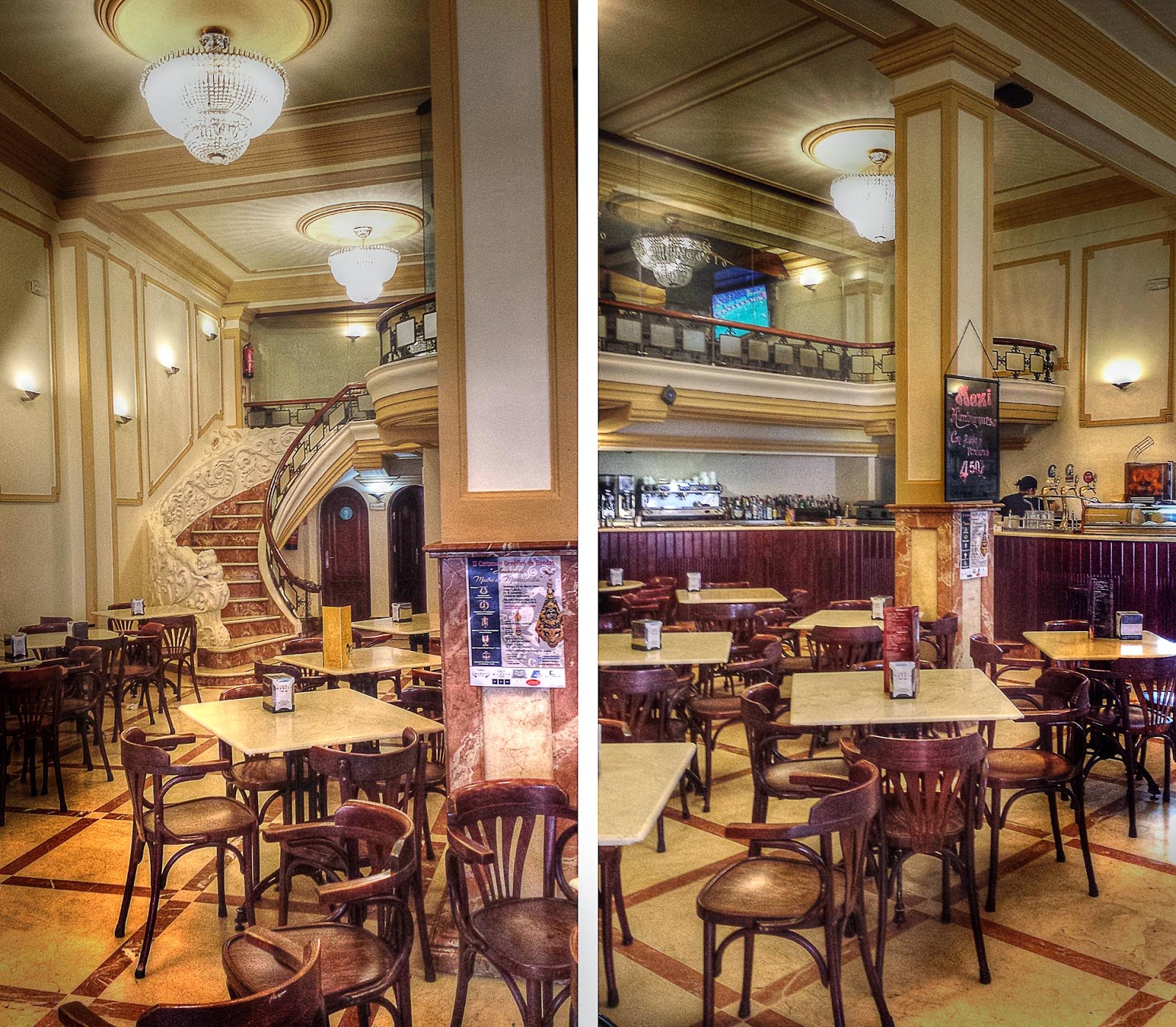 Café Modelo. La Línea de la Concepción.