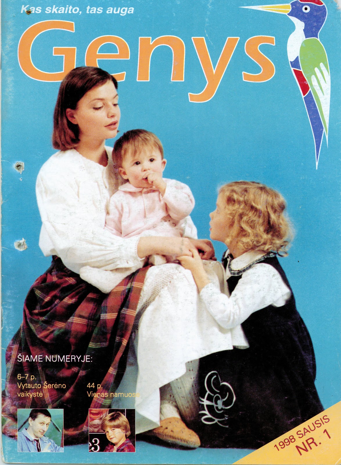 Gražiausi žurnalo "Genys" viršeliai: 1998 metai kartu su "Geniu"