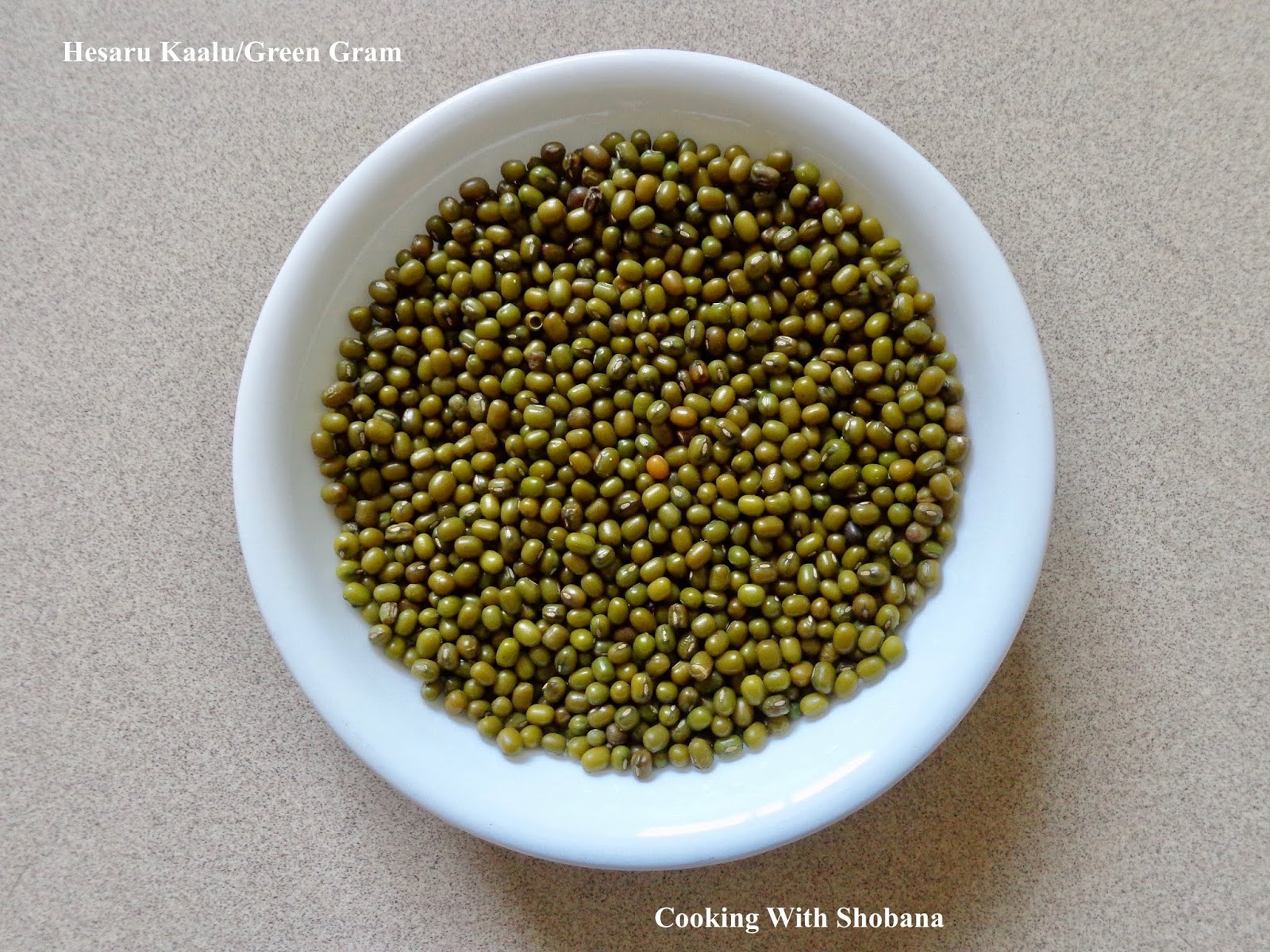 Cooking With Shobana : HESARU KAALU USLI