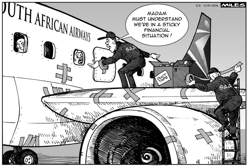 Cartoons by Miles: Falling apart