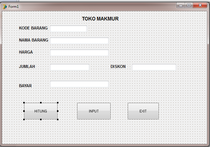 Cara membuat Kodingan Data barang pada sebuah toko mengunakan borland ...