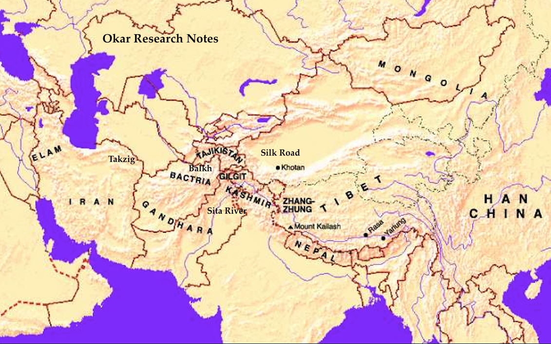 Okar Research: Ancient Tibet (1196 BC - 950 AD)