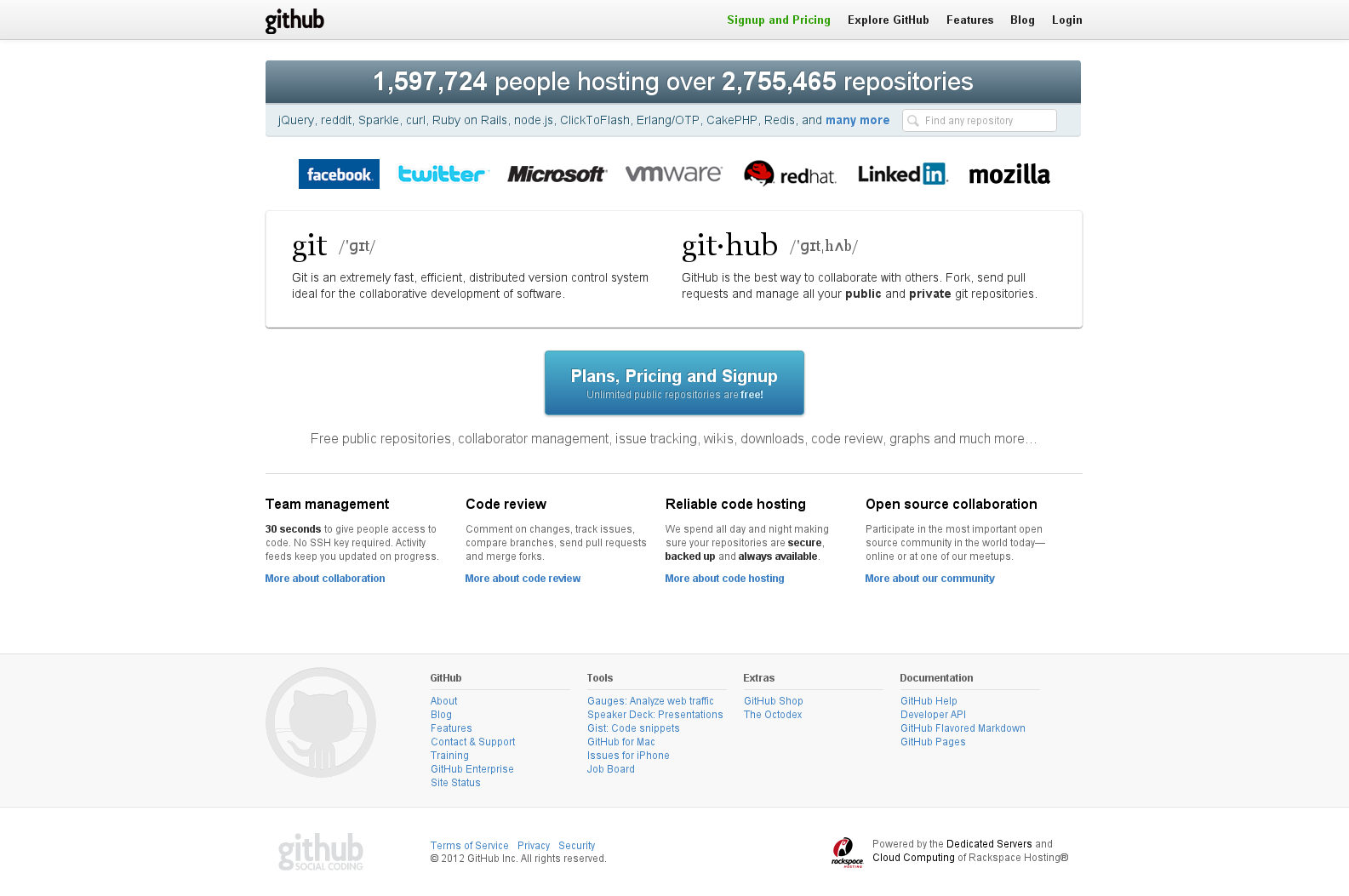 GitHub, repositorio Git para proyectos | El blog de pico.dev