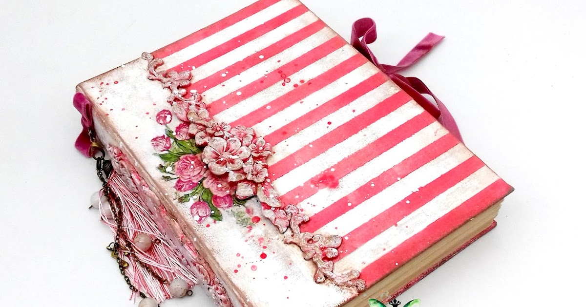 Mini Album Makers Challenge: A5 Notebook Tutorial by Inna Bronnikova