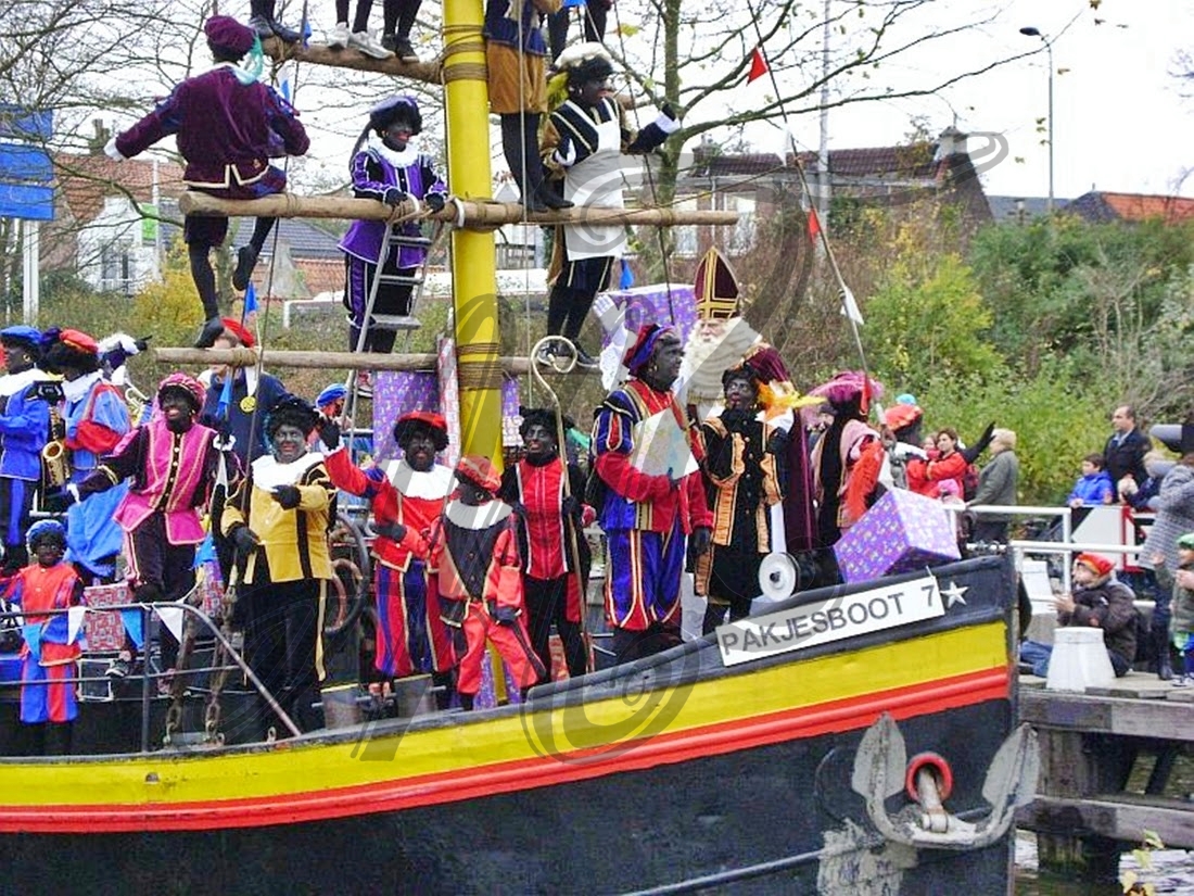 Santa Claus llega, a los Países Bajos, desde España