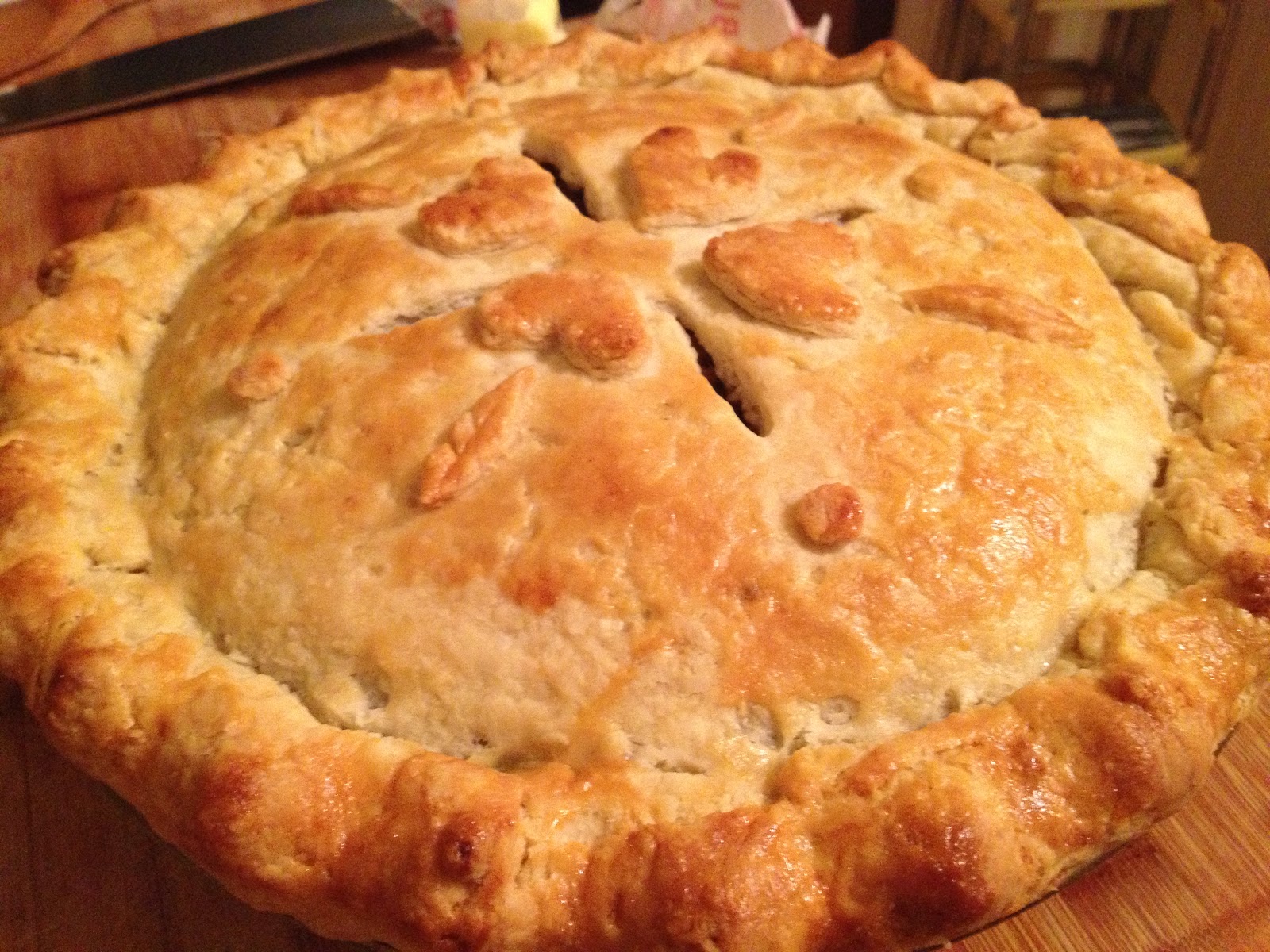 Soused Blueberries: Tourtiere for another snowy day