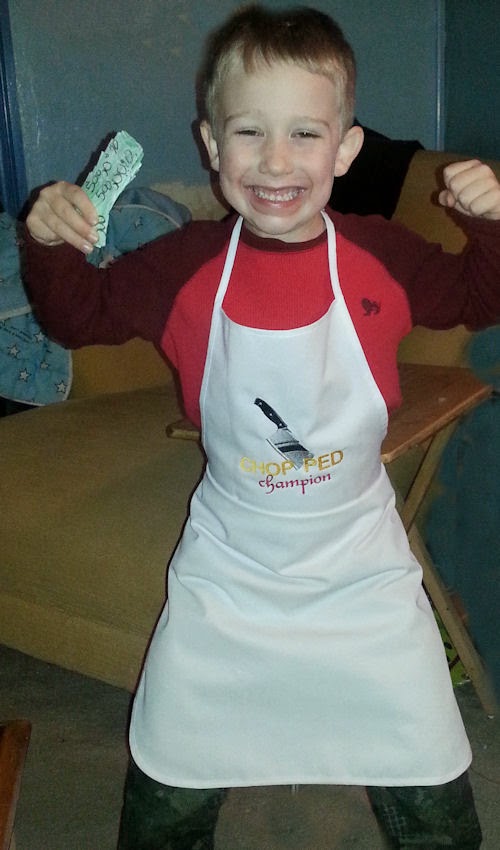 Chopped Champion Cooking Challenge and Apron