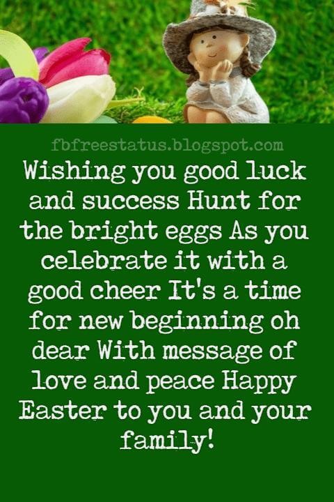 Easter Messages And Easter Wishes to Write in a Card