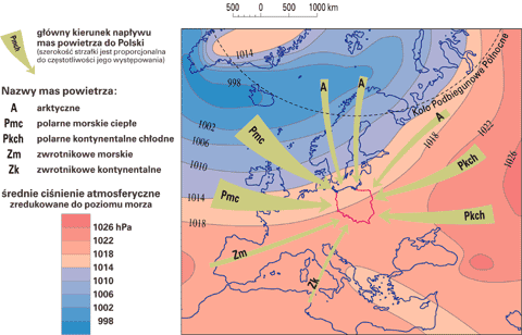 Geografia dla moich uczniów: Klimat Polski
