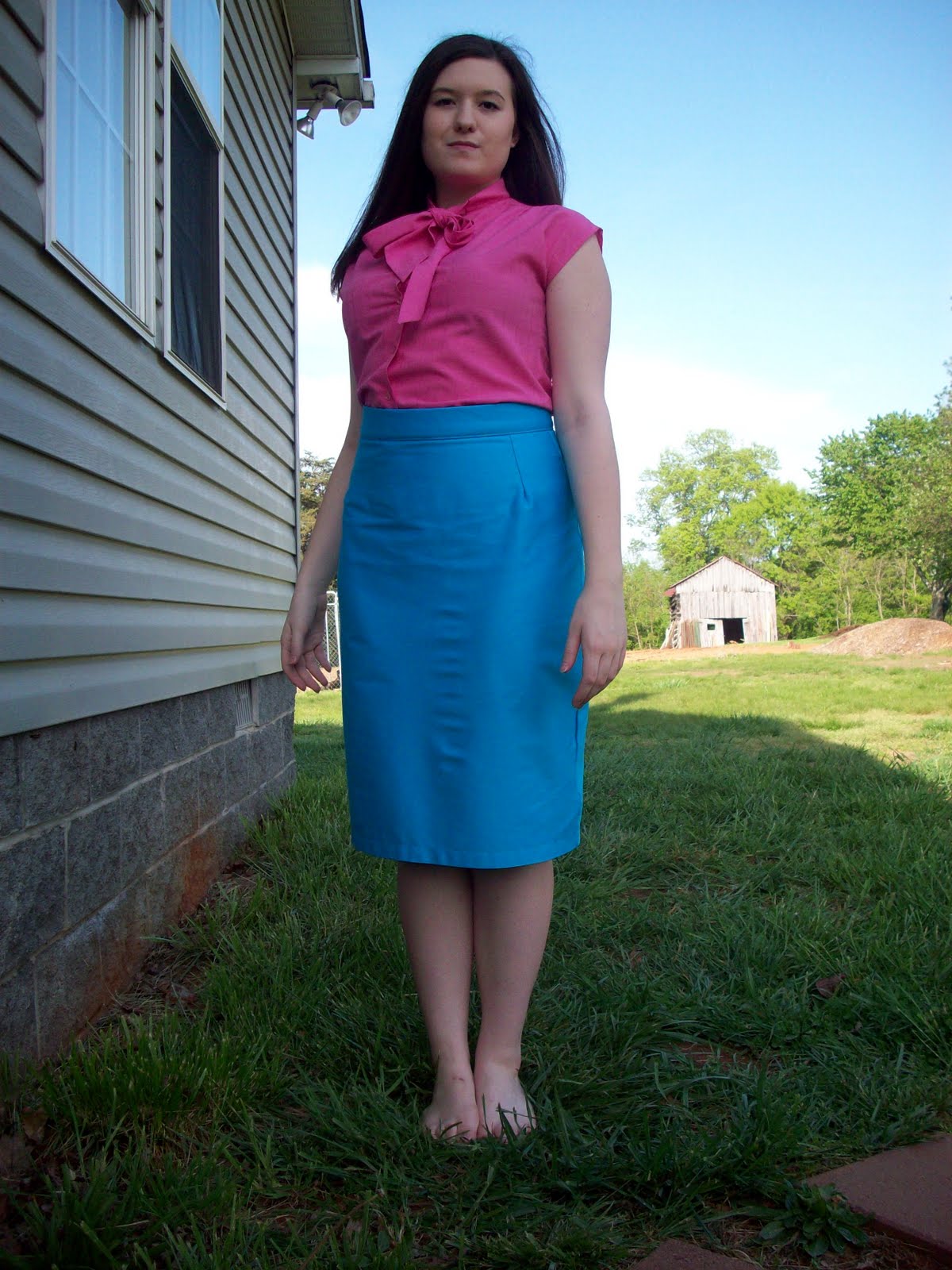 Burda Skirt 8155 pattern review by talesofawannabe