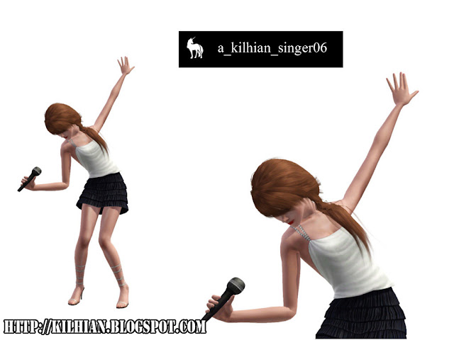 Kilhian's Lair: Pose Set N°01 - On Stage!