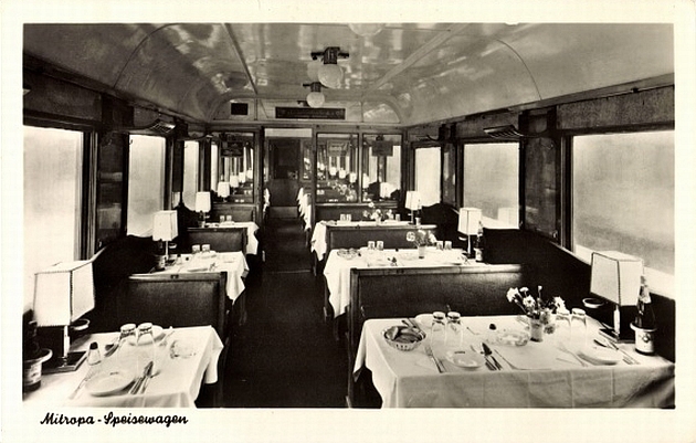 transpress nz: dining Mitropa style