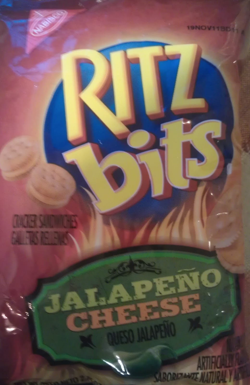 Hot Chicks Eatin' Spicy Chips: Snack # 193 - Jalapeño Cheddar Ritz Bits
