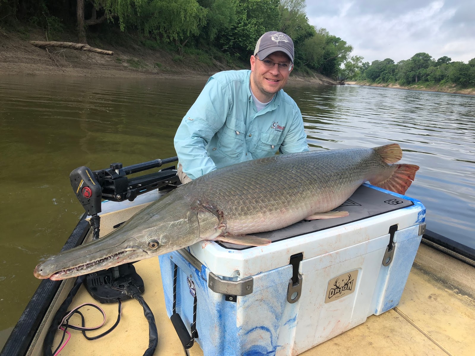 Ricks Reel Adventures: Wrangling Alligator Gar in Texas