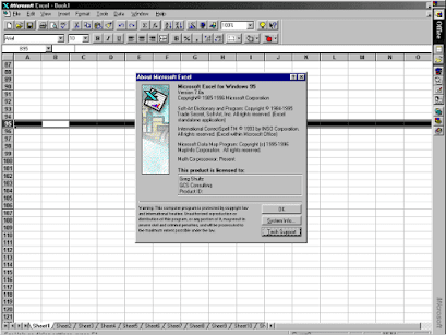 Blog tugas Febri Pratama: Perkembangan MS.Excel dari masa ke masa