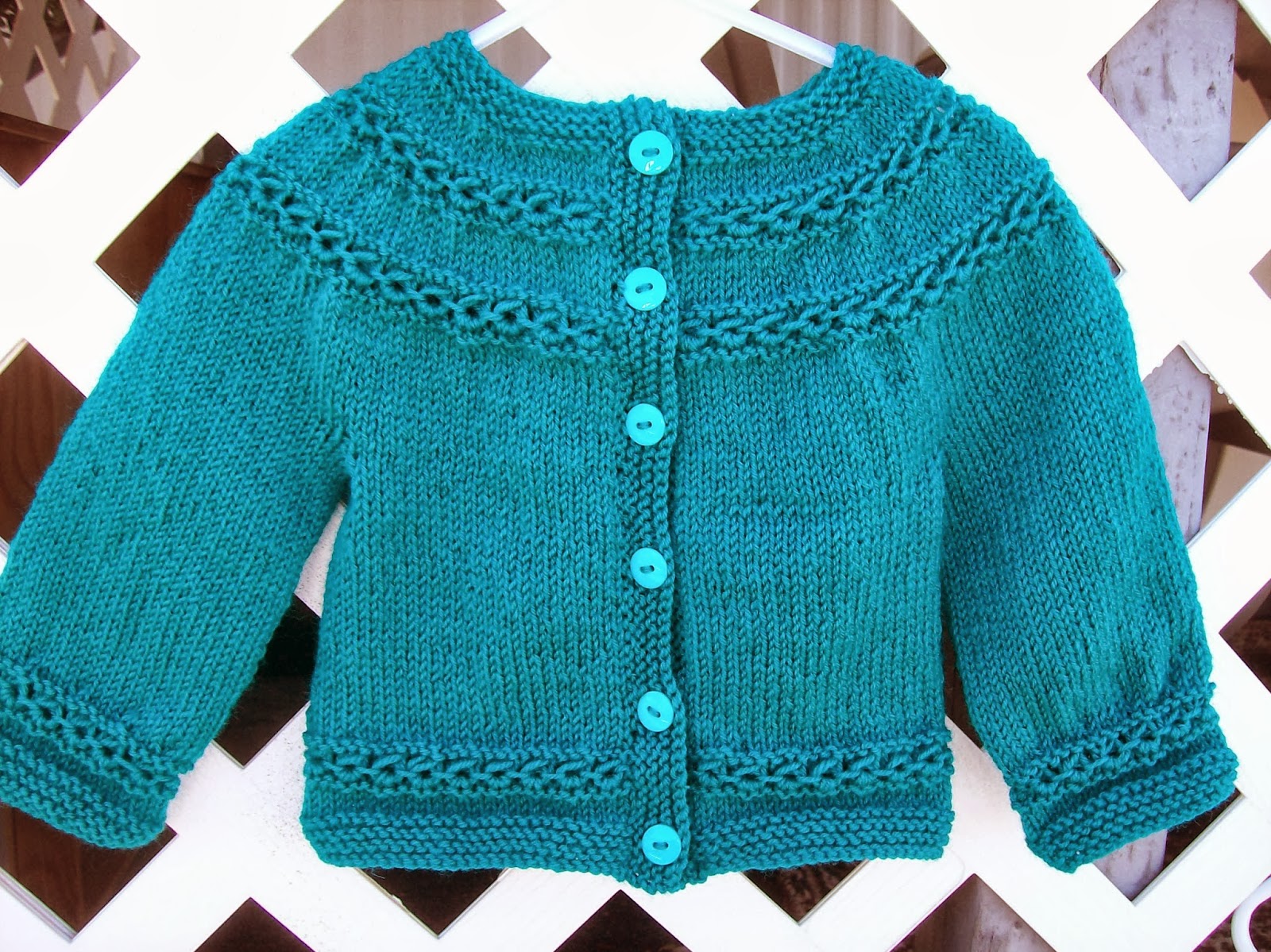 Nan Knits: Baby Princess Cardigan