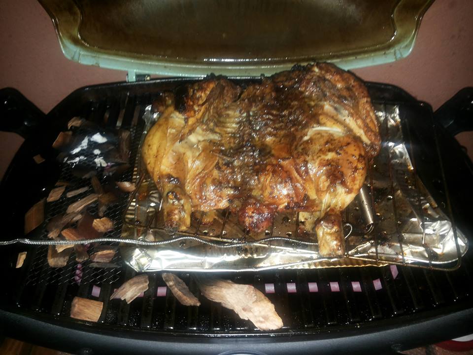 Diario di un Electric Griller: Split Chicken