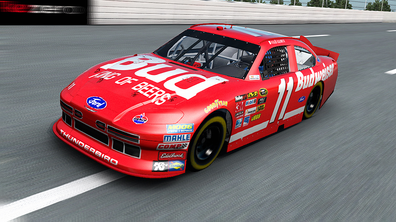 NASCAR The Game: Inside Line: #11 Bill Elliott Budweiser Ford Thunderbird