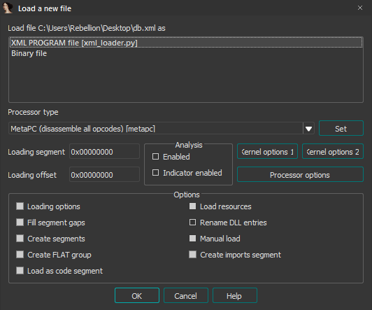 Plugin para exportar proyectos de IDA Pro a Ghidra