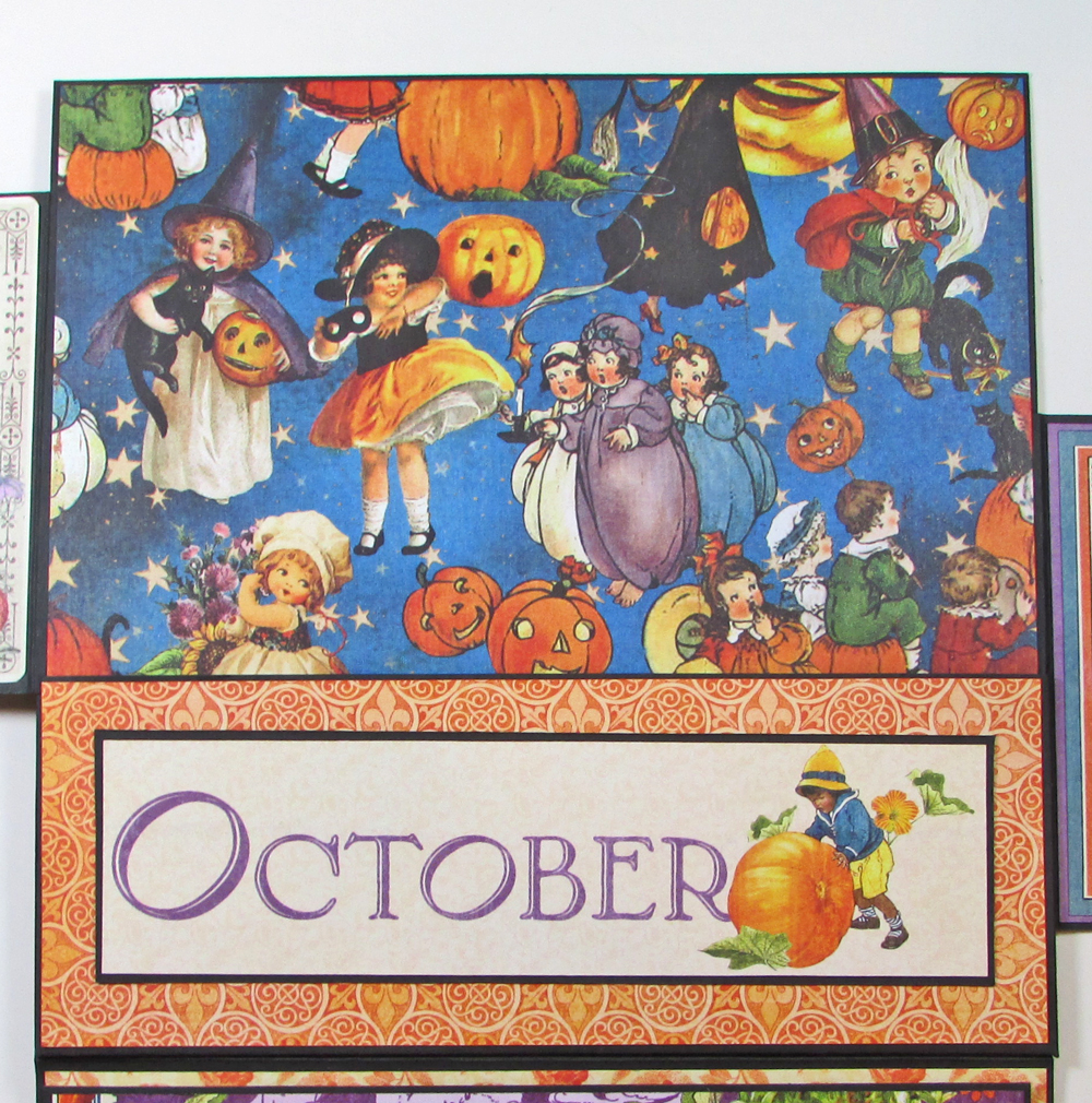 Scraps of Life: Graphic 45 Calendar Folio Series - October