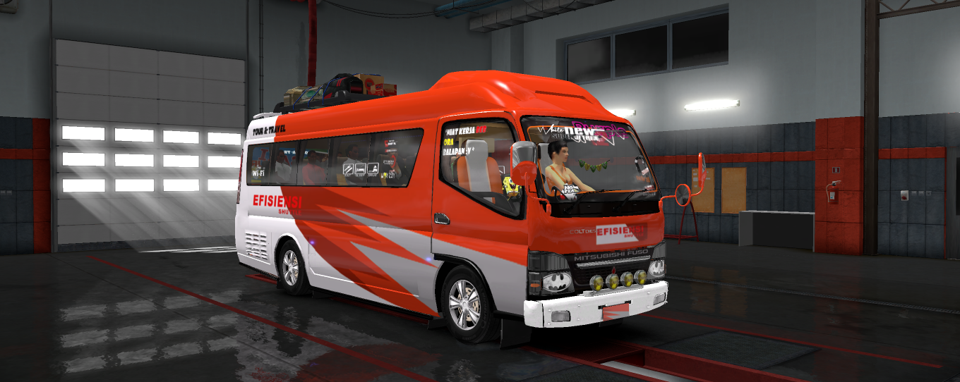Ets2 mod minibus espasio by SMT - Mod ETS2 Indonesia