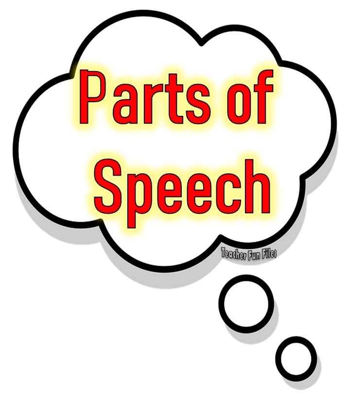 Parts Of Speech Clip Art
