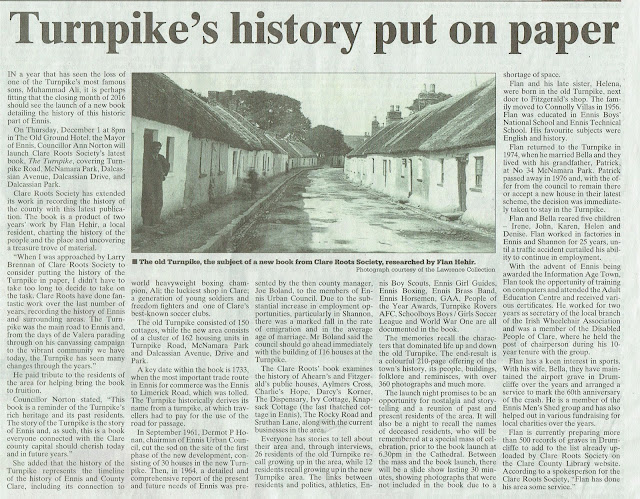 AS THEY WERE: THE RICH HISTORY OF TURNPIKE... by FLAN HEHIR