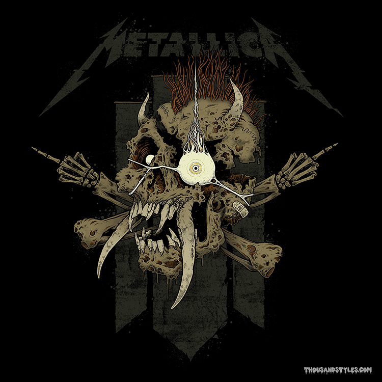 1000STYLES!: Metallica