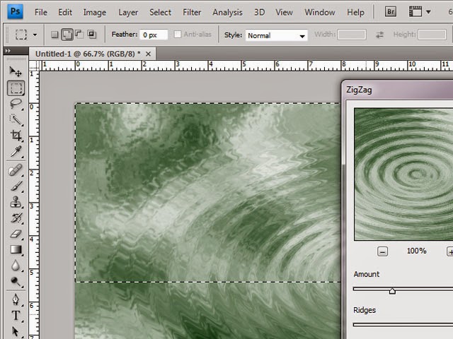 Rain Water Waves Effect on Photoshop | Agratitudesign Impression