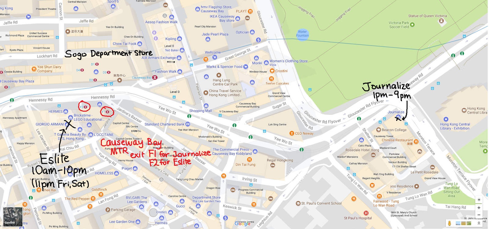 Inquisitive Quill: Fountain Pen Stores in Hong Kong with Maps