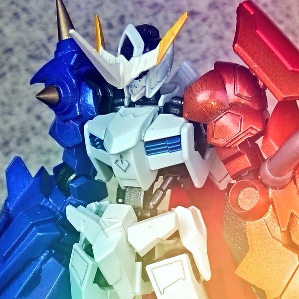 GUNDAM GUY: HG 1/144 Gundam Barbatos Omegamon - Custom Build