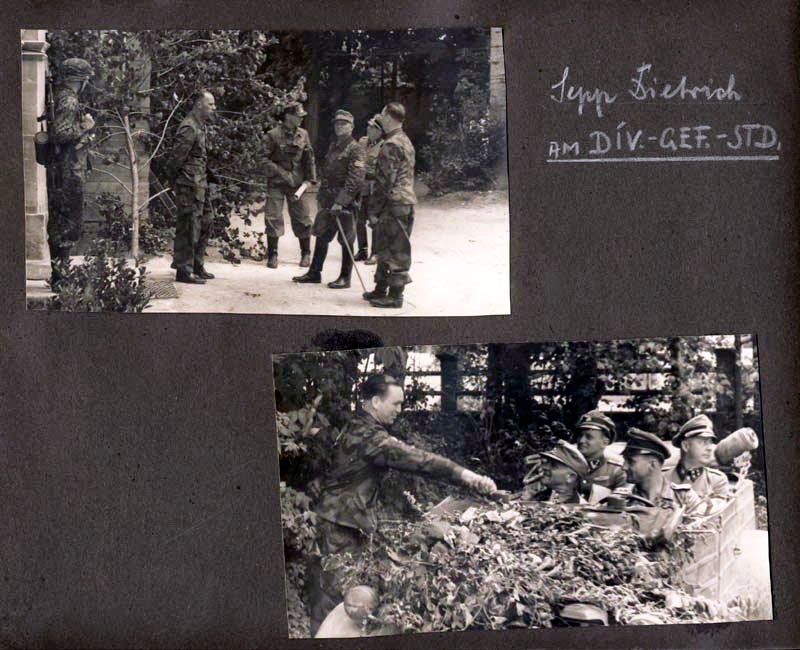 NAZI JERMAN: Foto Wilhelm Mohnke