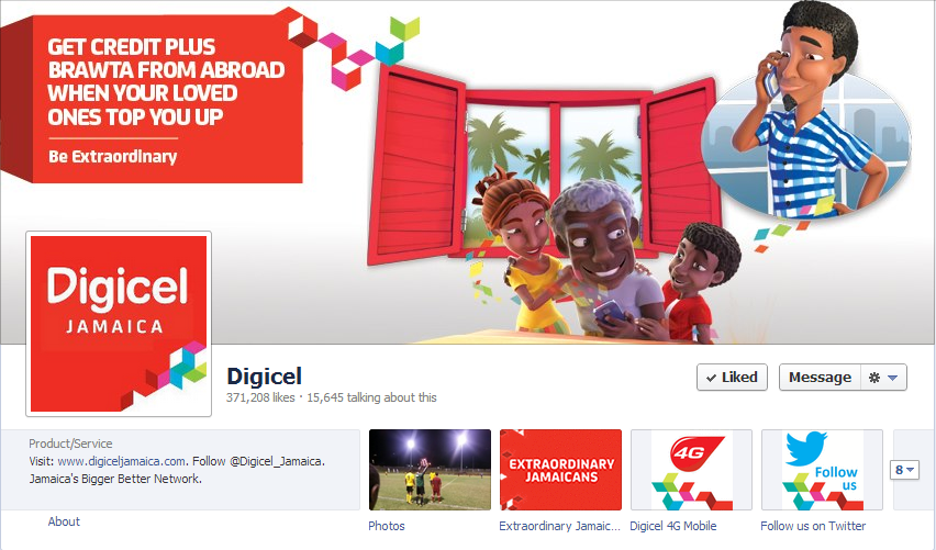 Scotty's Blog: 10 Great Facebook Timeline Designs by Jamaican Brands