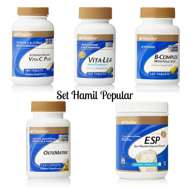 Set Hamil Shaklee Untuk Bakal Ibu
