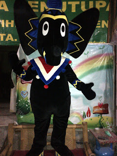 Maskot Gajah ITB Bandung | Gambar Kostum Badut