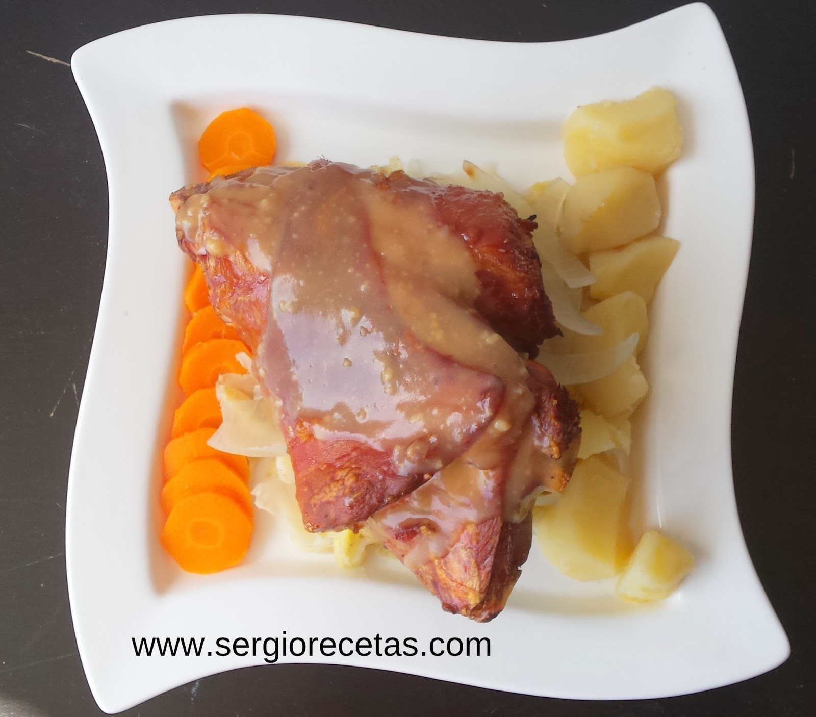 Hogar y Ocio: Codillo de cerdo asado estilo alemán, "Oktoberfest ...