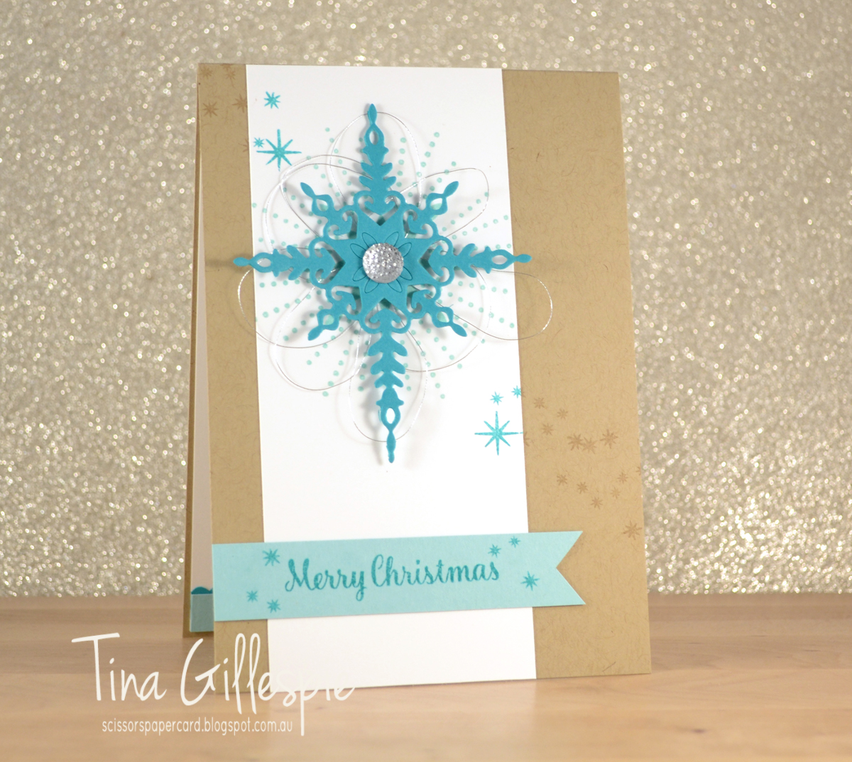 Scissors Paper Card: Heart Of Christmas: Week 3