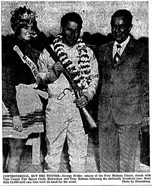 Midwest Racing Archives: 1971 – Snider Wins Controversial Hulman Classic