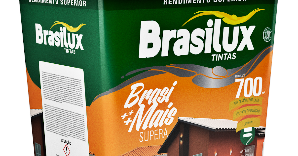 Home Center View: TINTA DA BRASILUX PROMETE RENDIMENTO DE ATÉ 700M²/DEMÃO