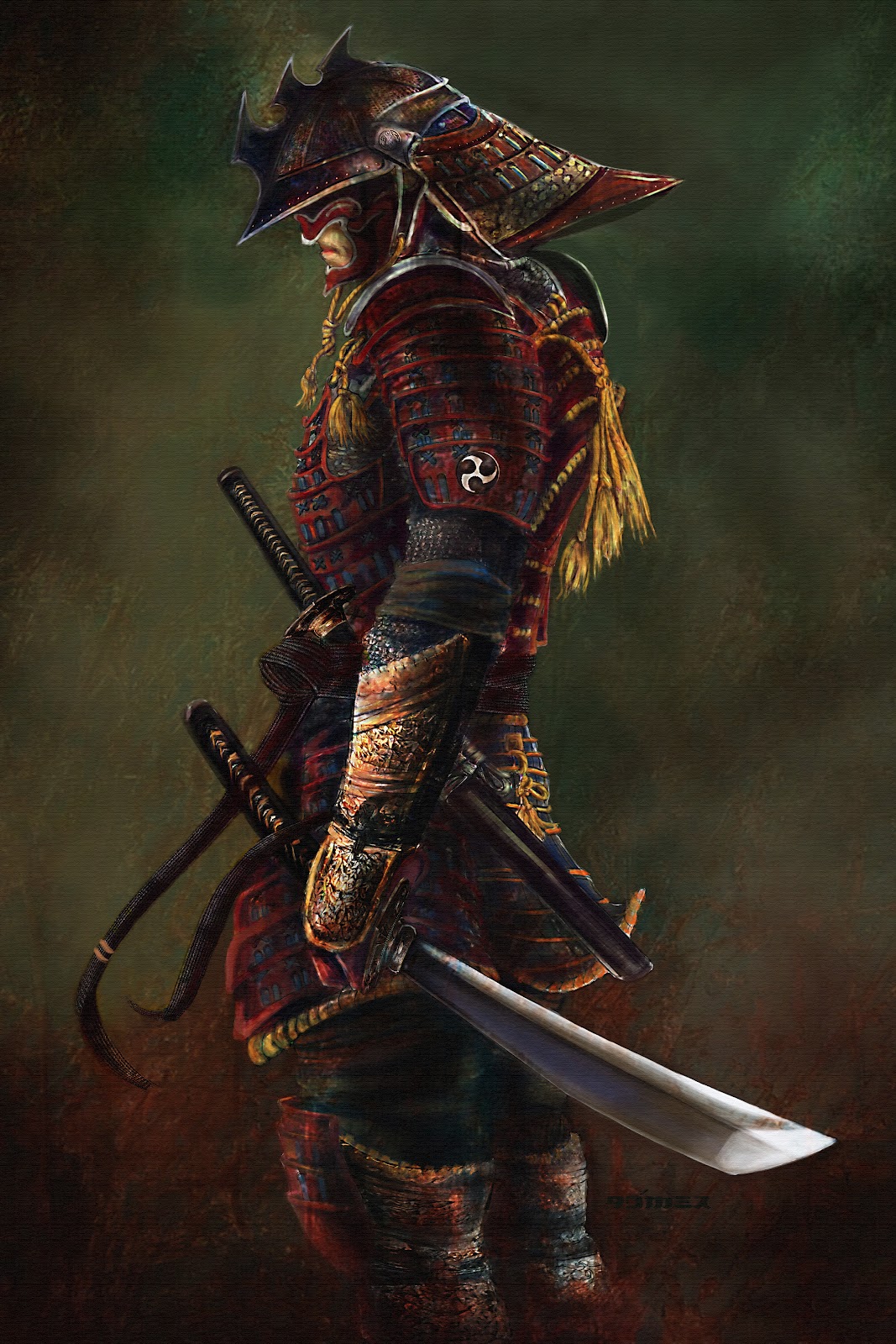 Jose Gomez-Art and Design: Samurai