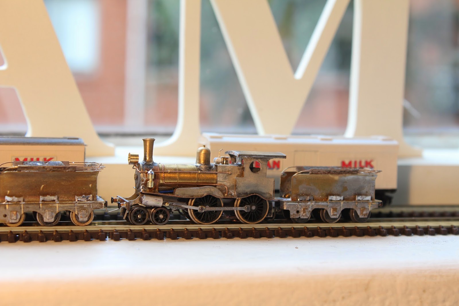 N Scale Scratch building NSWGR (australian)/ Pommy: June 2014