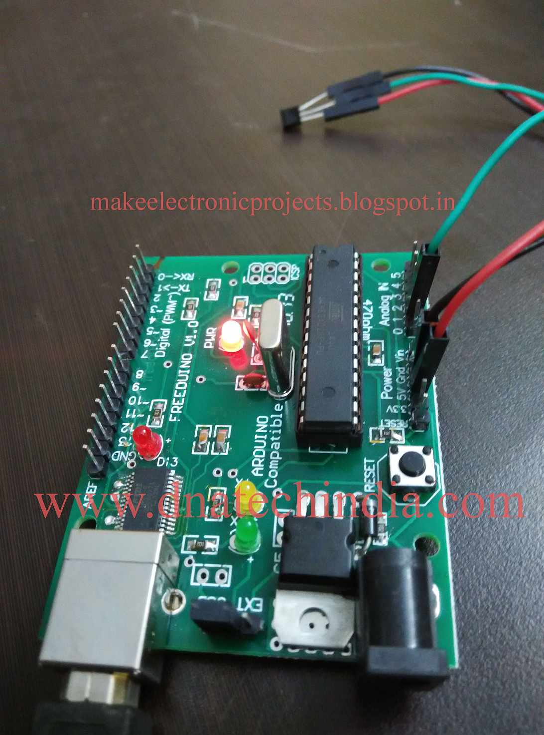 Pc Based Temperature Indicator Using Arduino ~ Crazy For Electronics