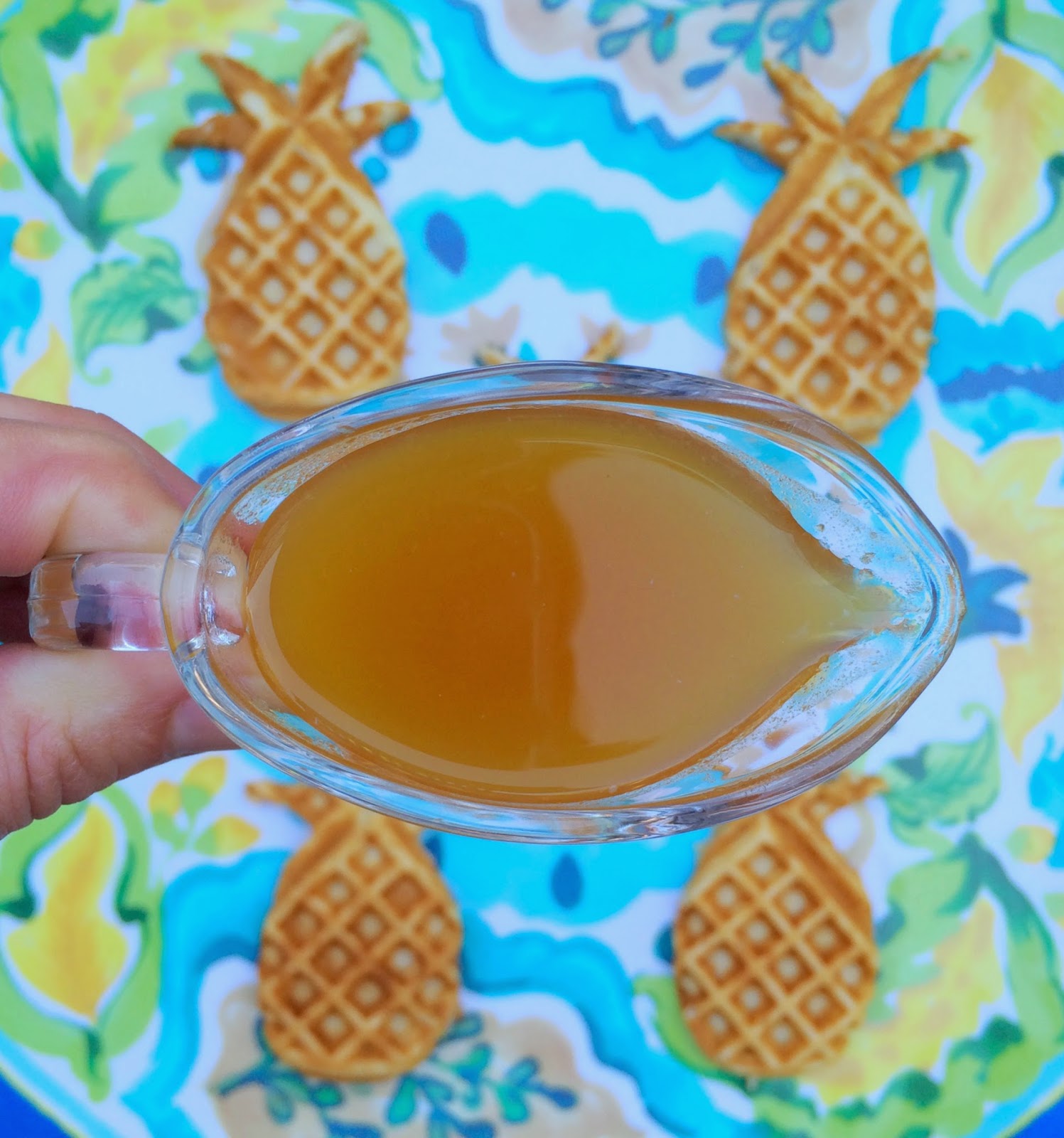 Jac o' lyn Murphy: Pineapple Waffles and Syrup