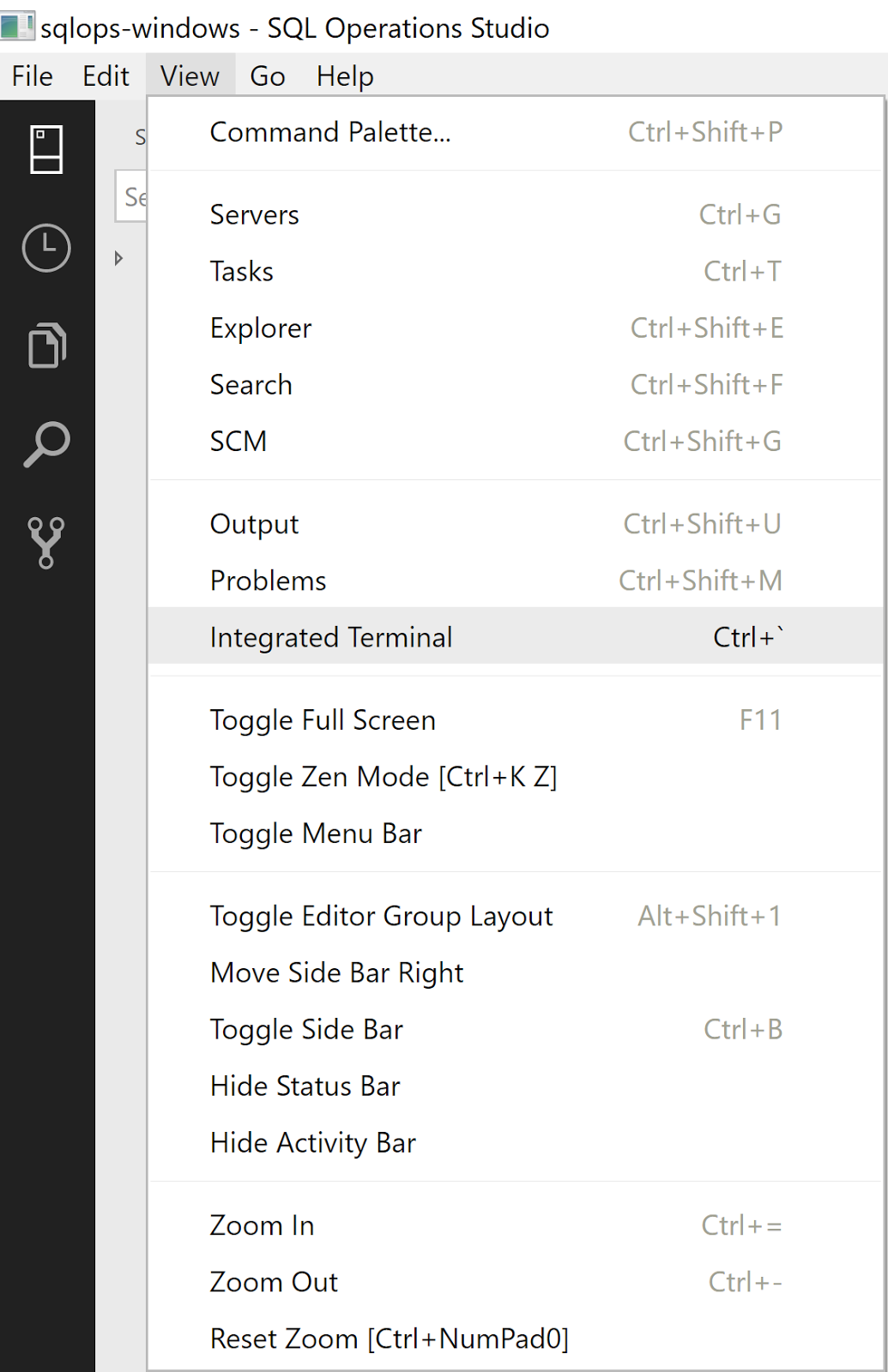 HodentekHelp: Does Microsoft SQL Operations Studio support Windows ...