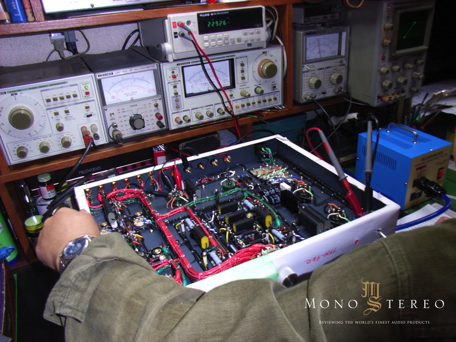 Audio Tekne TFM-9412G 300B tube amplifier production – Ultimate High ...