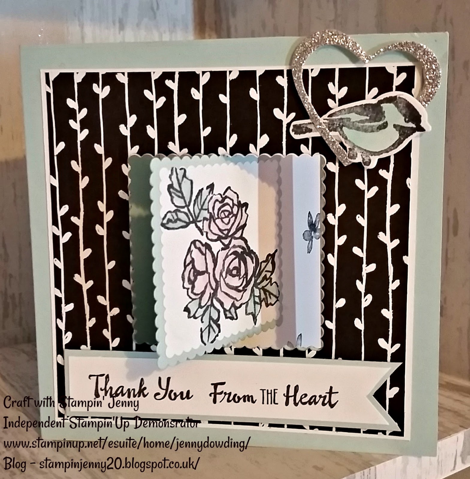 Stampin' Jenny: Stampin' Up! Fancy Fold February 2018 Blog Hop