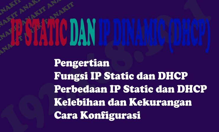 Switch: Perbedaan antara DHCP dan STATIC