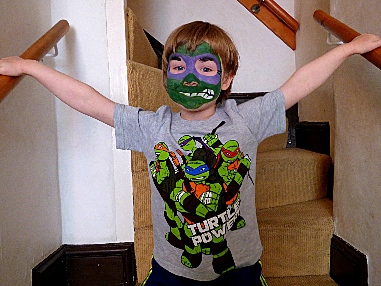 Ninja Turtle Face Paint