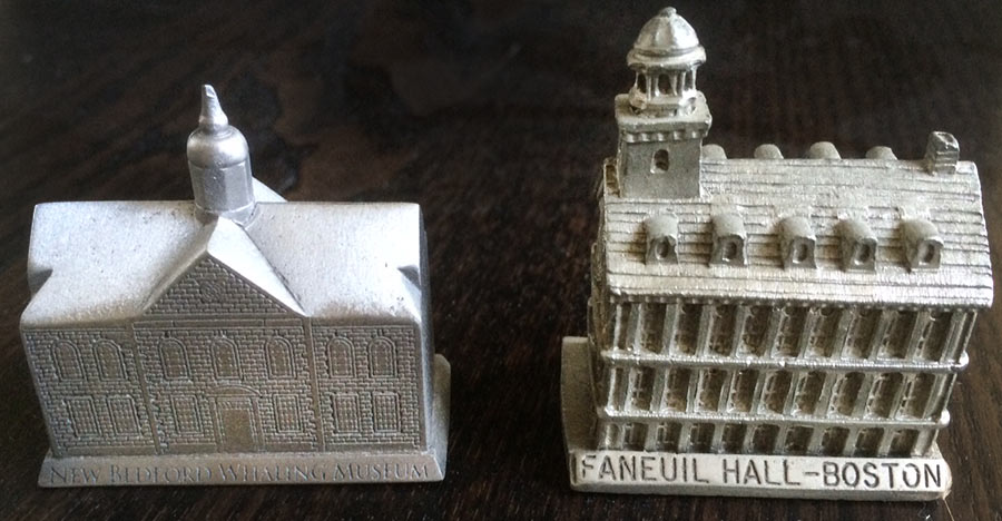 Building Collector: Pewter Souvenir Building Replicas